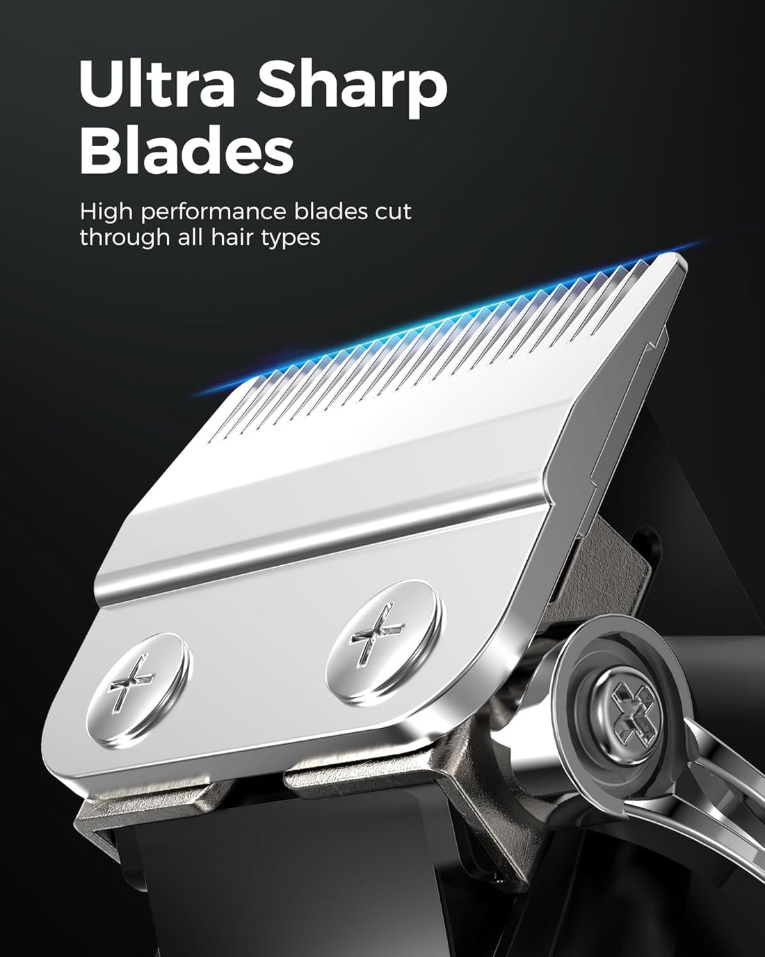 GLAKER Hair Clippers for Men Professional - Cordless Clippers and Trim ...